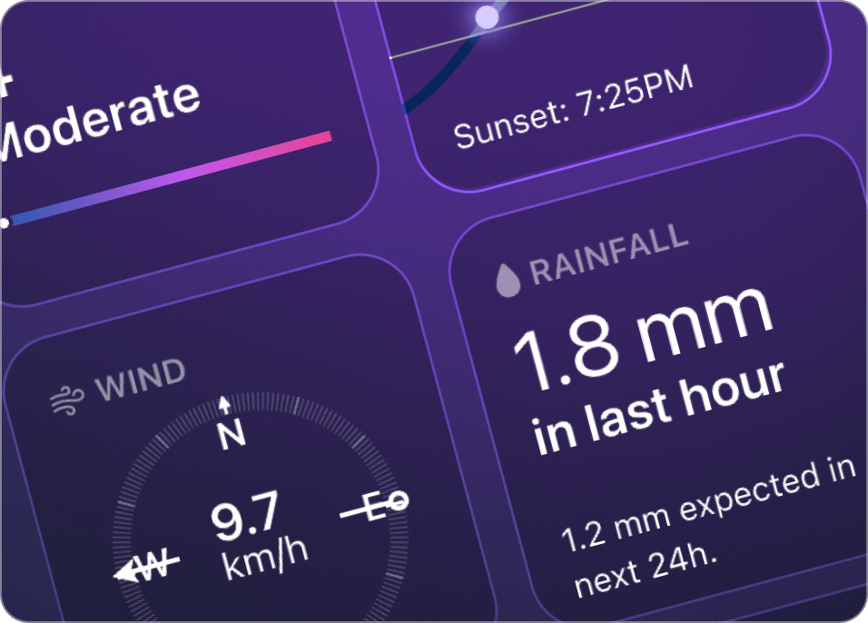 Glassmorphism Weather App